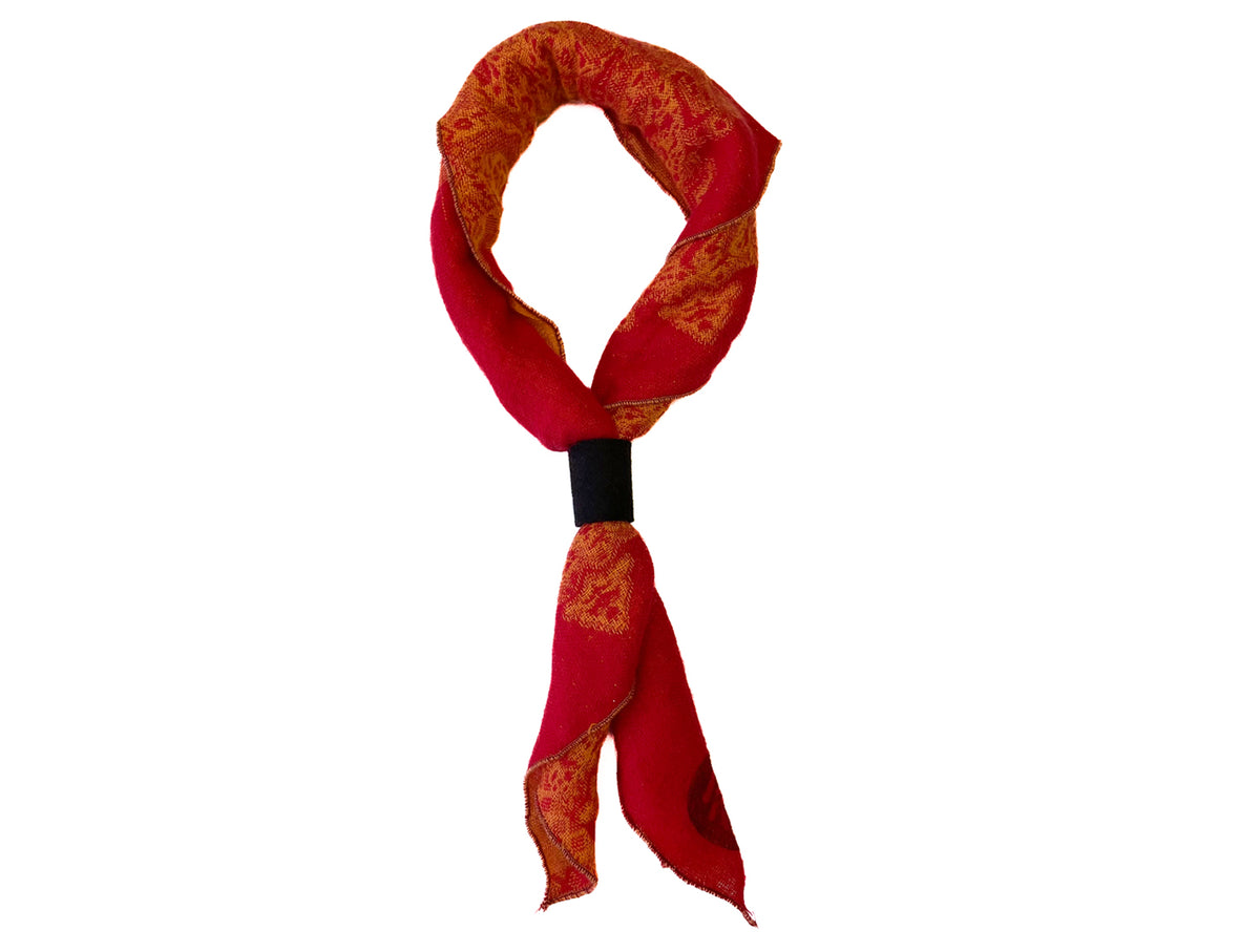 Bandana en Fibres Revalorisées -Red – atelierDNHN