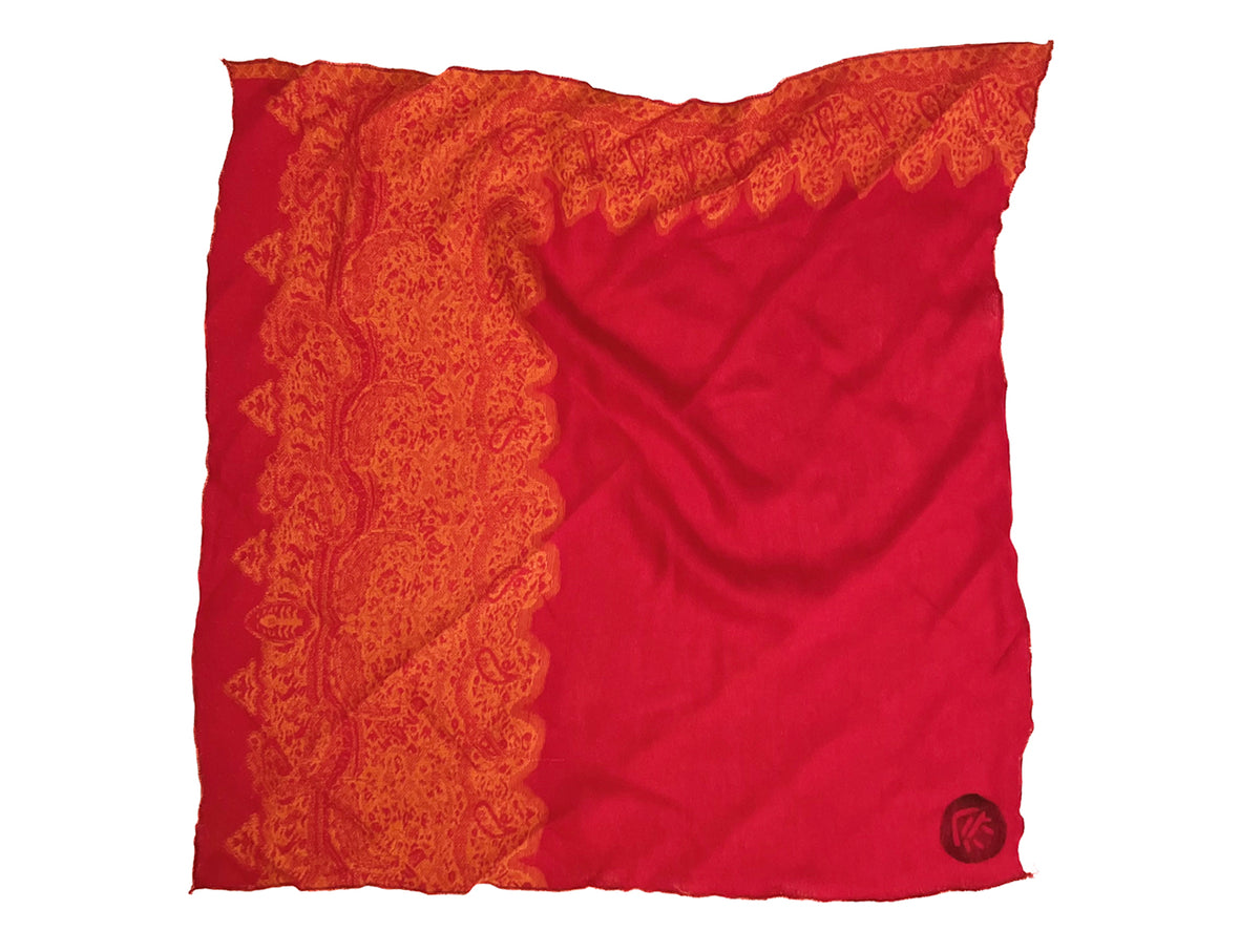 Bandana en Fibres Revalorisées -Red – atelierDNHN
